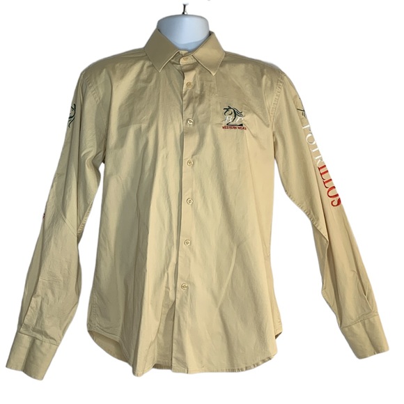 Patron Cito | Shirts | Patron Cito Red Label Embroidered Mens Western ...